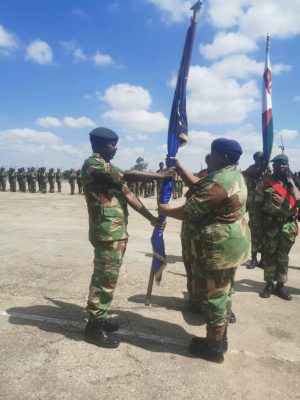 Colonel Collen Ncube takes over Bulawayo district Command - ZBC NEWS