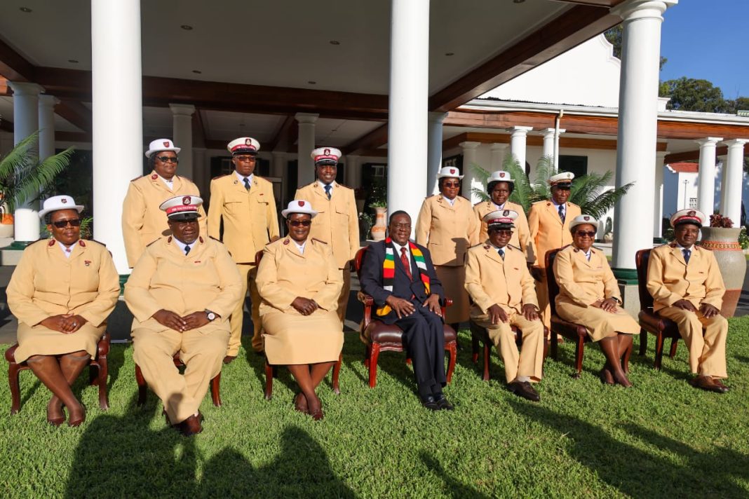 Salvation Army Church leaders meet with President Mnangagwa - ZBC NEWS