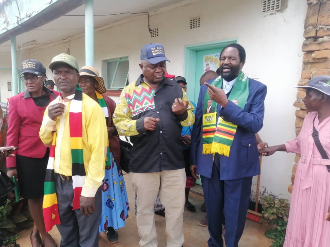 Senator Dr James Makamba donates resources health institutions in Mount ...