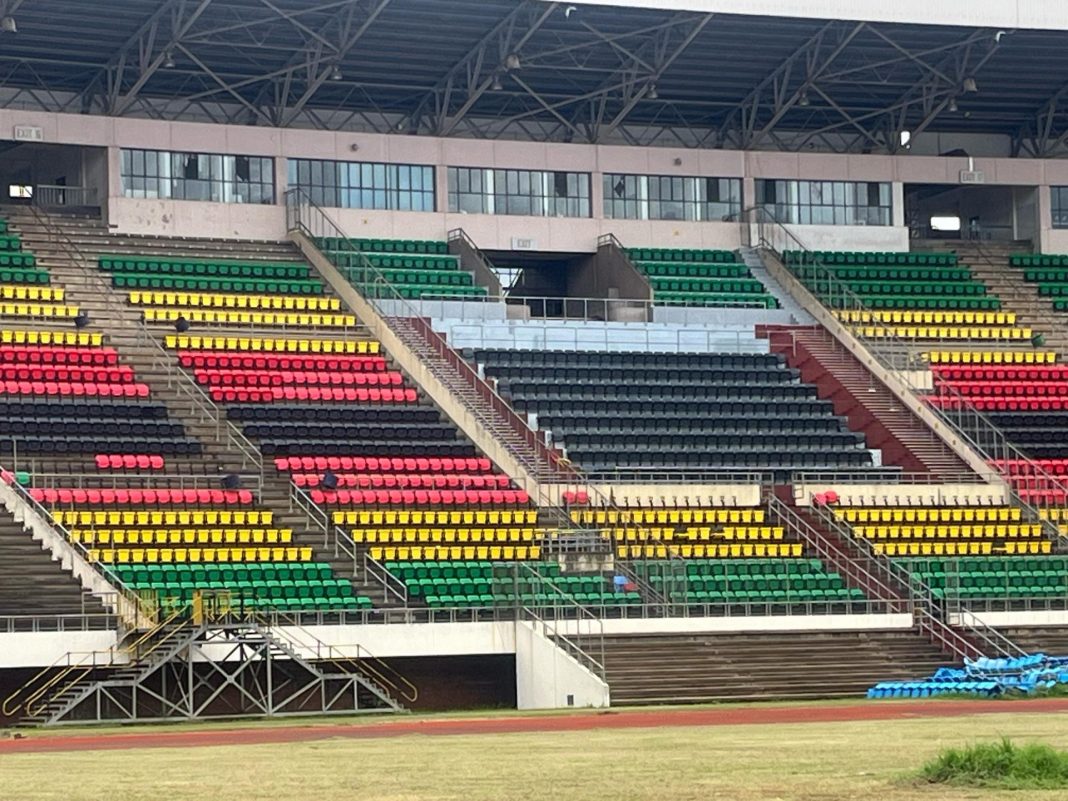 Refurbishment of the National Sports Stadium resumes as Minister ...