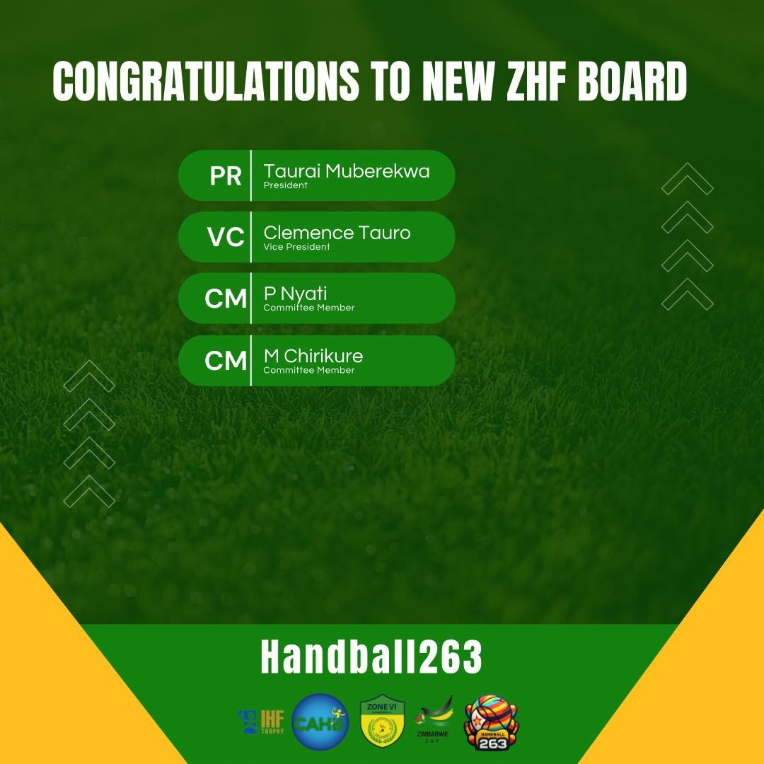 Muberekwa elected new Zim Handball Federation president - ZBC NEWS