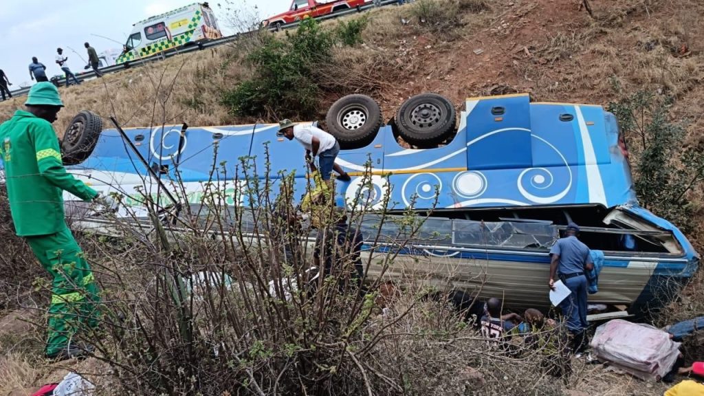 Seven children among 36 Zimbabweans killed in South Africa bus accident ...