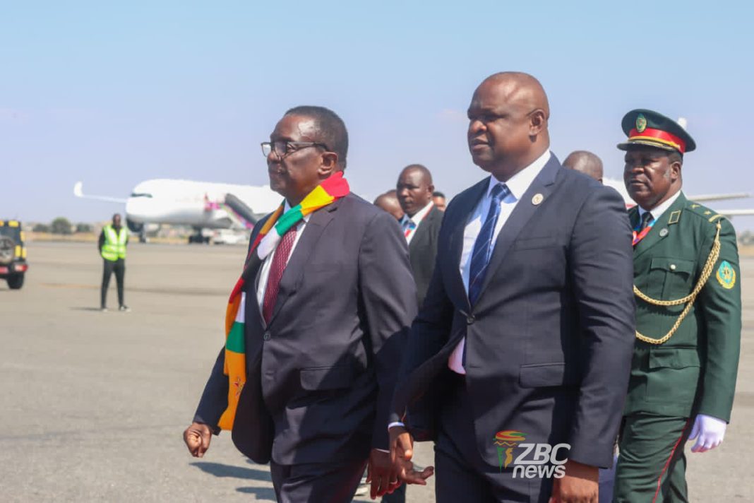 President Mnangagwa joins leaders for 7th AU-EU Summit in Angola - ZBC NEWS