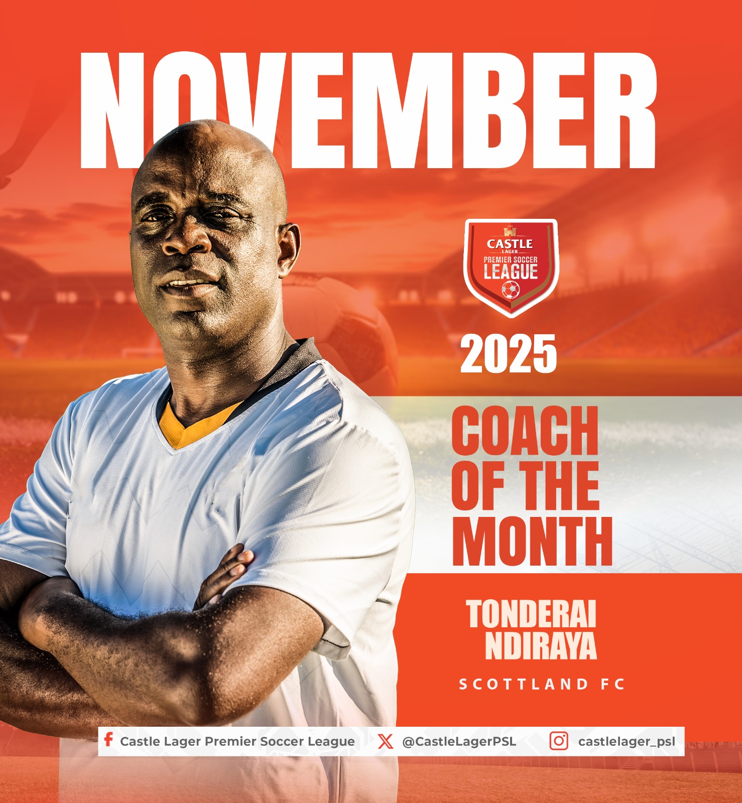 Scottland dominate November PSL Monthly Awards - ZBC NEWS
