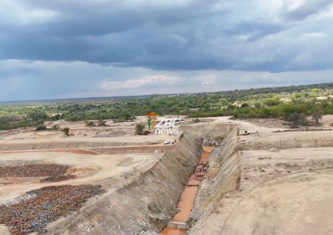 Vungu Dam nears halfway completion, aiming to expand irrigation and ...