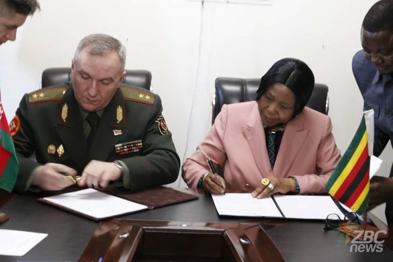 Zimbabwe, Belarus reaffirm strong bilateral and defence ties - ZBC NEWS