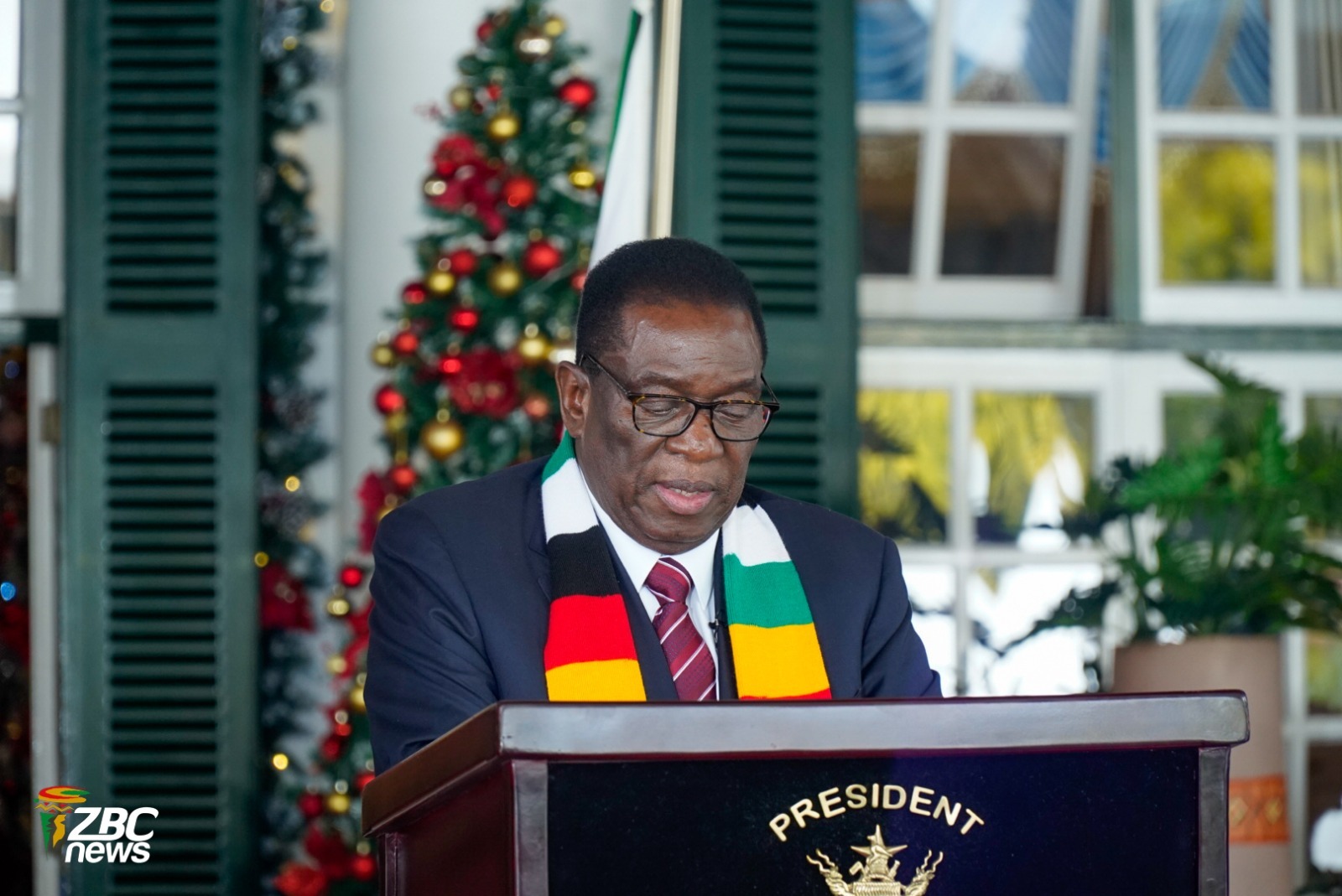 President Mnangagwa urges unity and vigilance during festive season ...